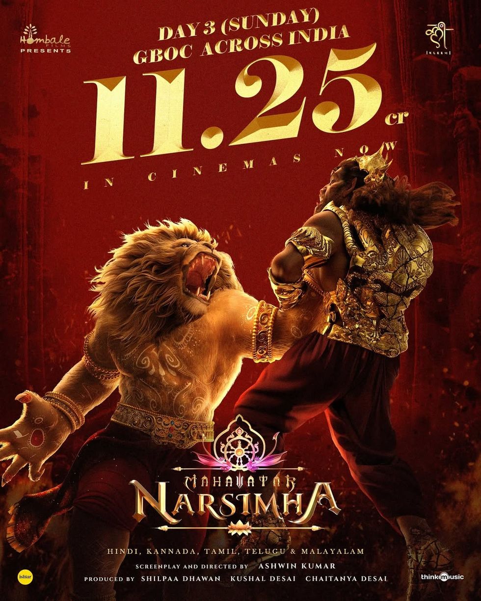 Mahavatar Narsimha Becomes India’s Top Animated Film Record | EasternEye