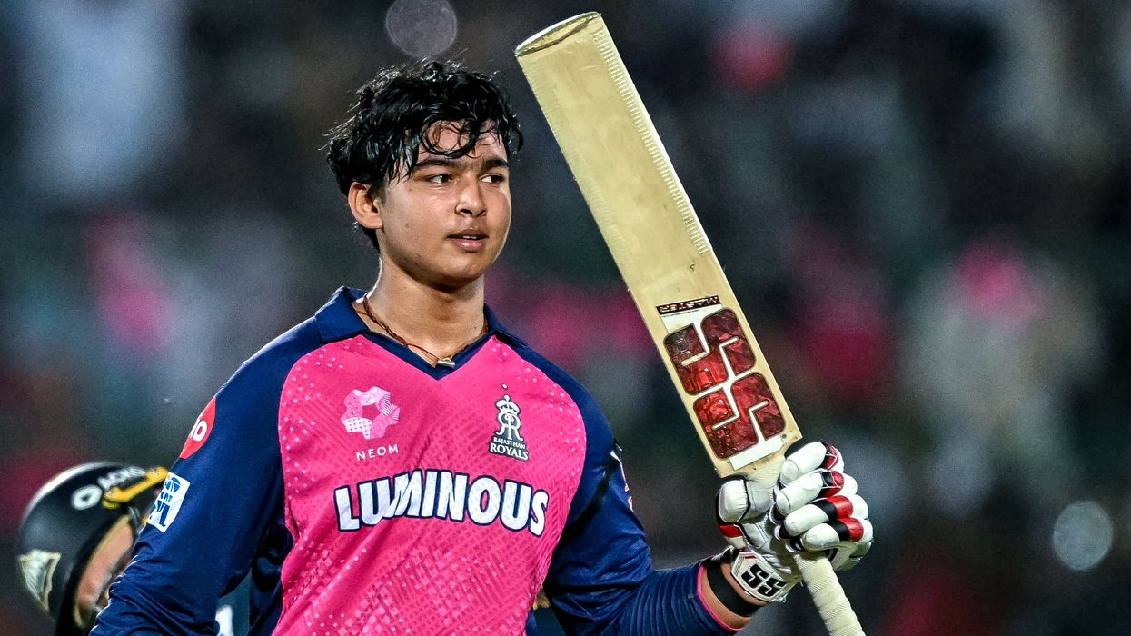 Vaibhav Suryavanshi Hits 35-Ball Century, Breaks IPL Record | EasternEye Vaibhav Suryavanshi Hits 35-Ball Century, Breaks IPL Record | EasternEye
