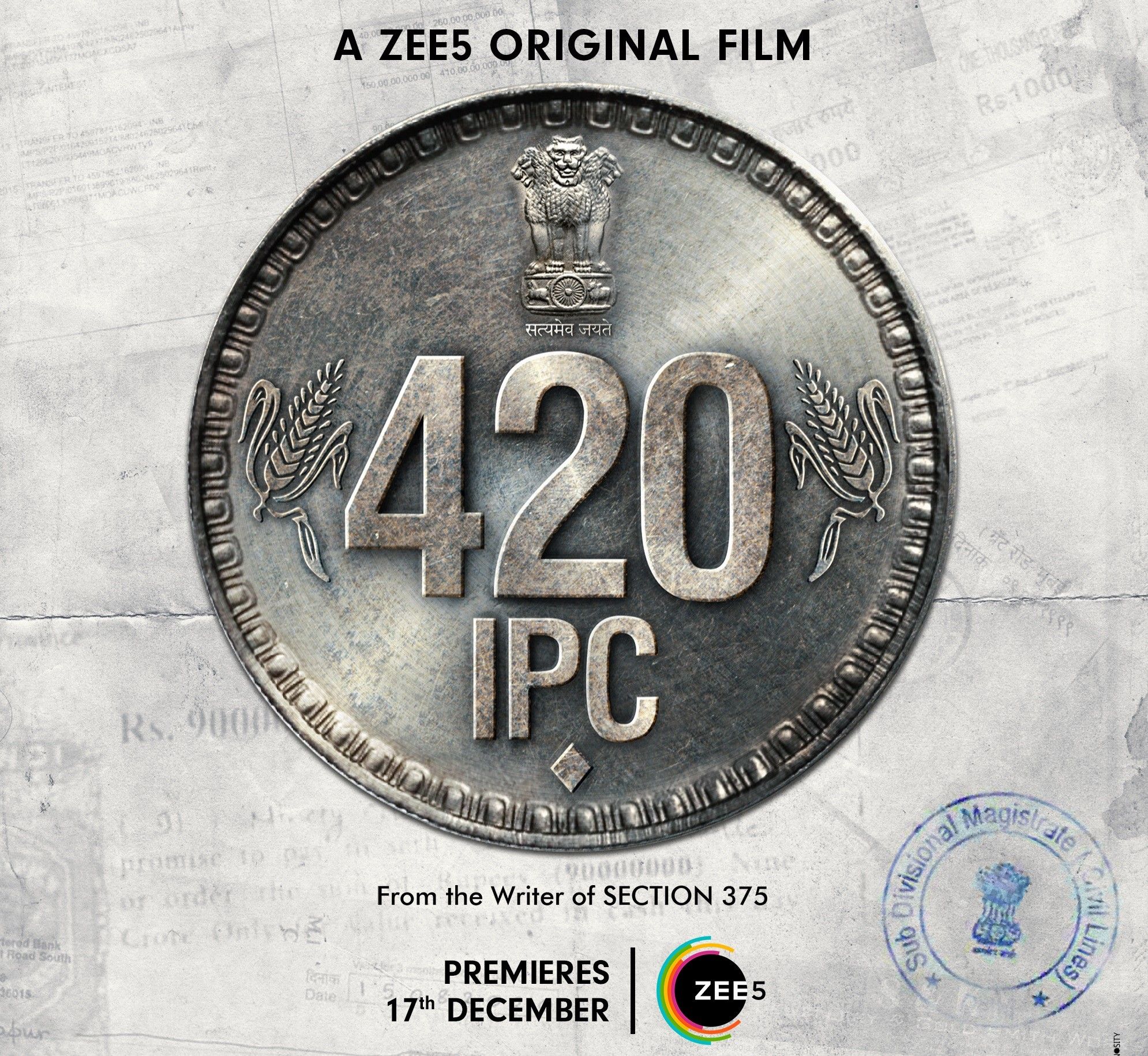 ZEE5 announces premiere date for suspense thriller 420 IPC - EasternEye