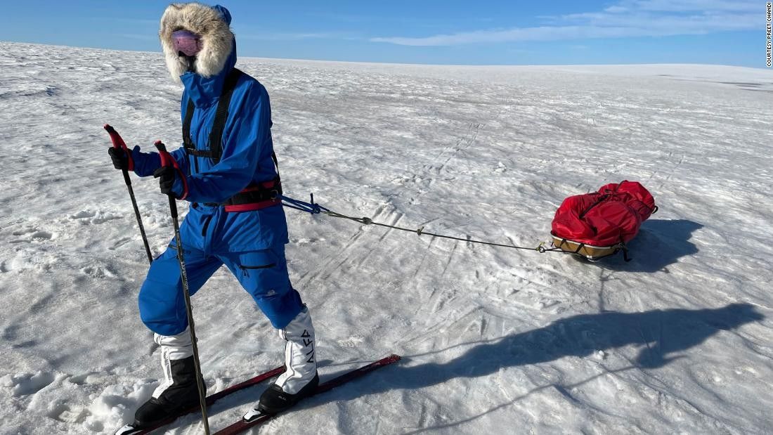 British Army Captain Harpreet Chandi creates history in Antarctica ...