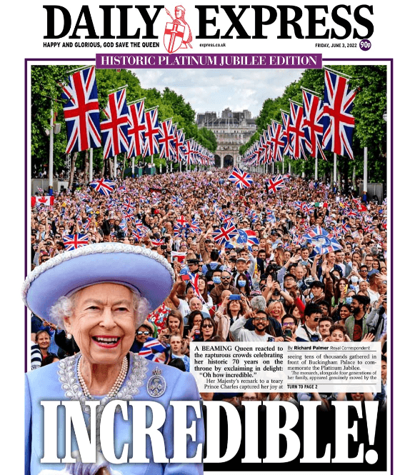 Platinum Jubilee: How UK papers covered Queen Elizabeth II's 70 years ...