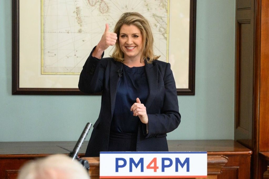 Navy reservist Mordaunt risen through ranks to vie for UK Tory ...