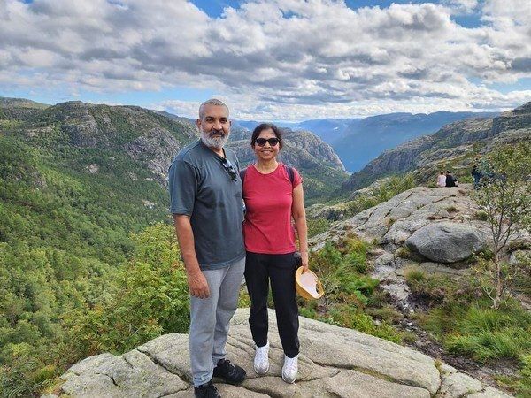 SS Rajamouli shares pictures with his wife Rama from Norway vacation ...