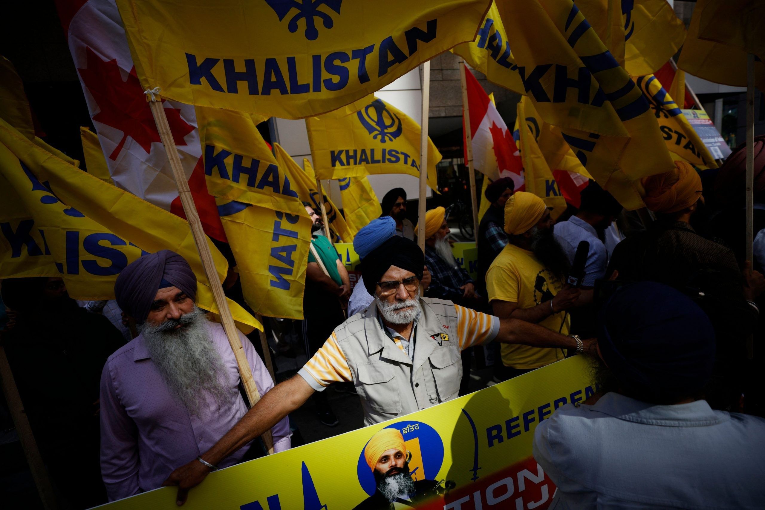 Sikh Canadians protest against India’s alleged involvement in killing ...
