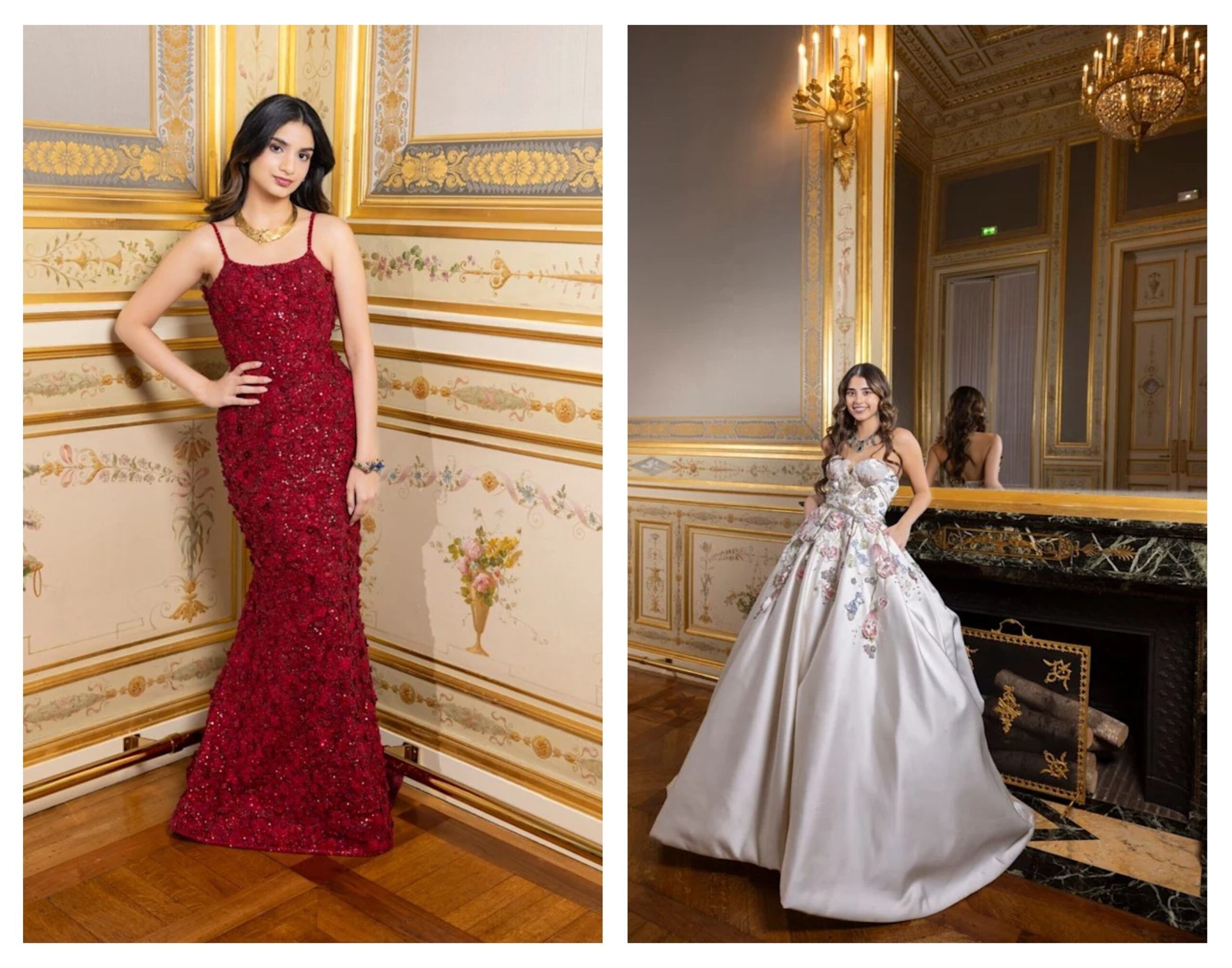 Advaitesha Birla and Hannah Husain turn heads at Le Bal des Débutantes ...