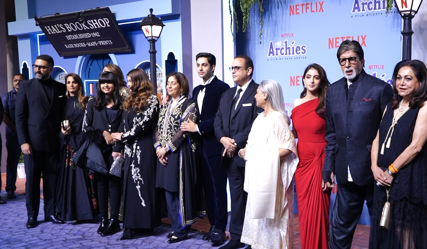 'The Archies': Bachhans arrive in style at grand premiere - EasternEye