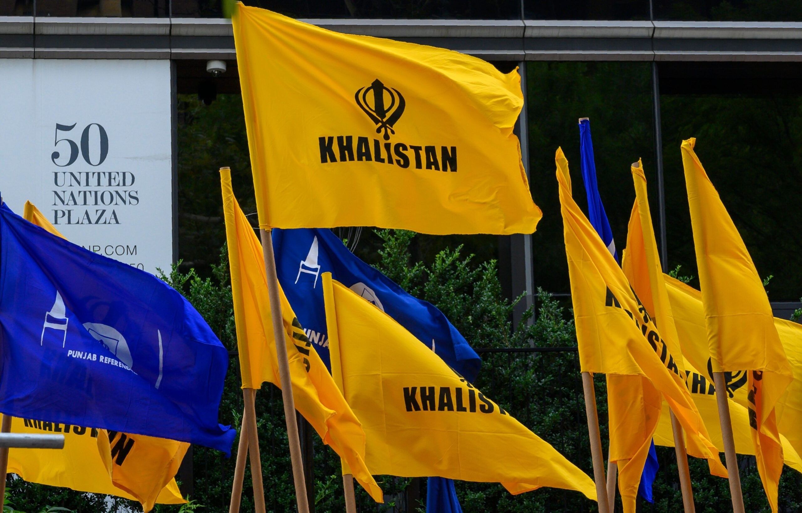Pro-Khalistan graffiti appears again on Hindu temple in US - EasternEye