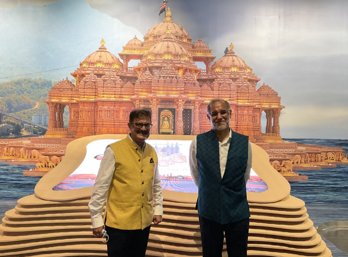 Ashok Kotecha: "The temple project will bring civilisational change ...