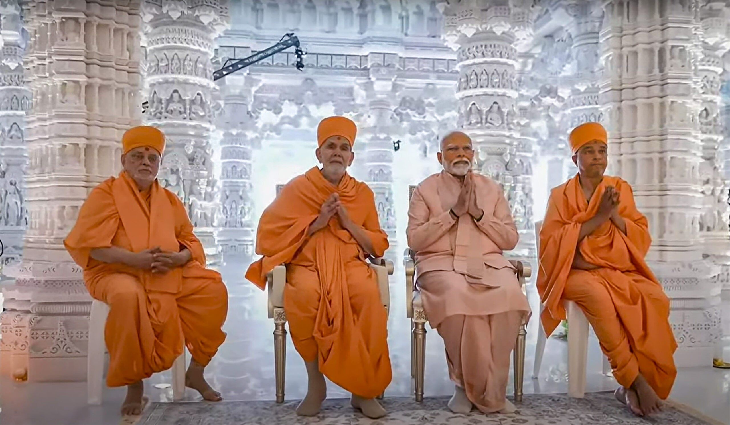 Modi inaugurates BAPS Mandir, first Hindu temple in Abu Dhabi - EasternEye