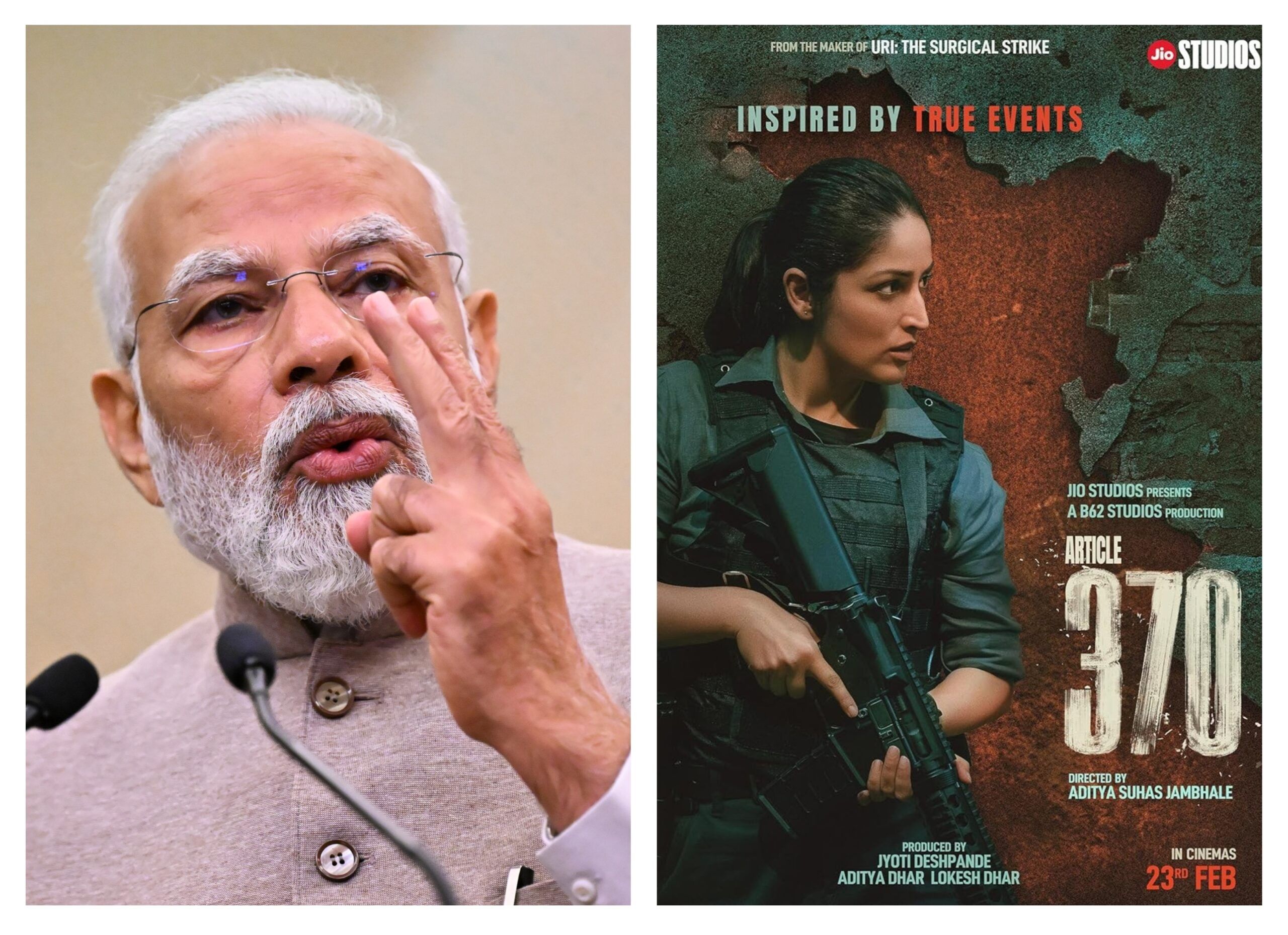 Modi acknowledges film ‘Article 370’ during rally in Jammu - EasternEye