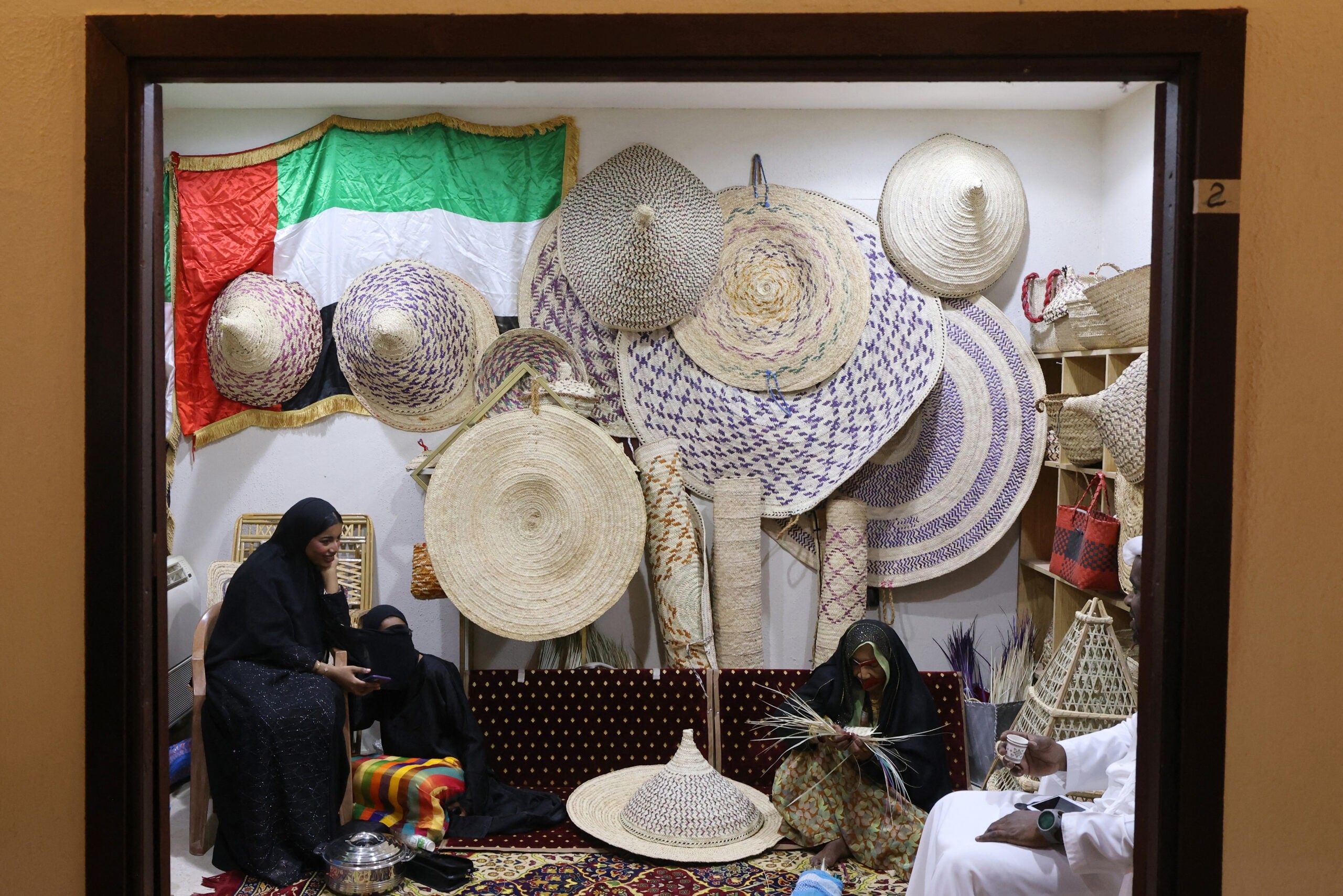 Emirati artisans fight to safeguard embroidery tradition called Al ...