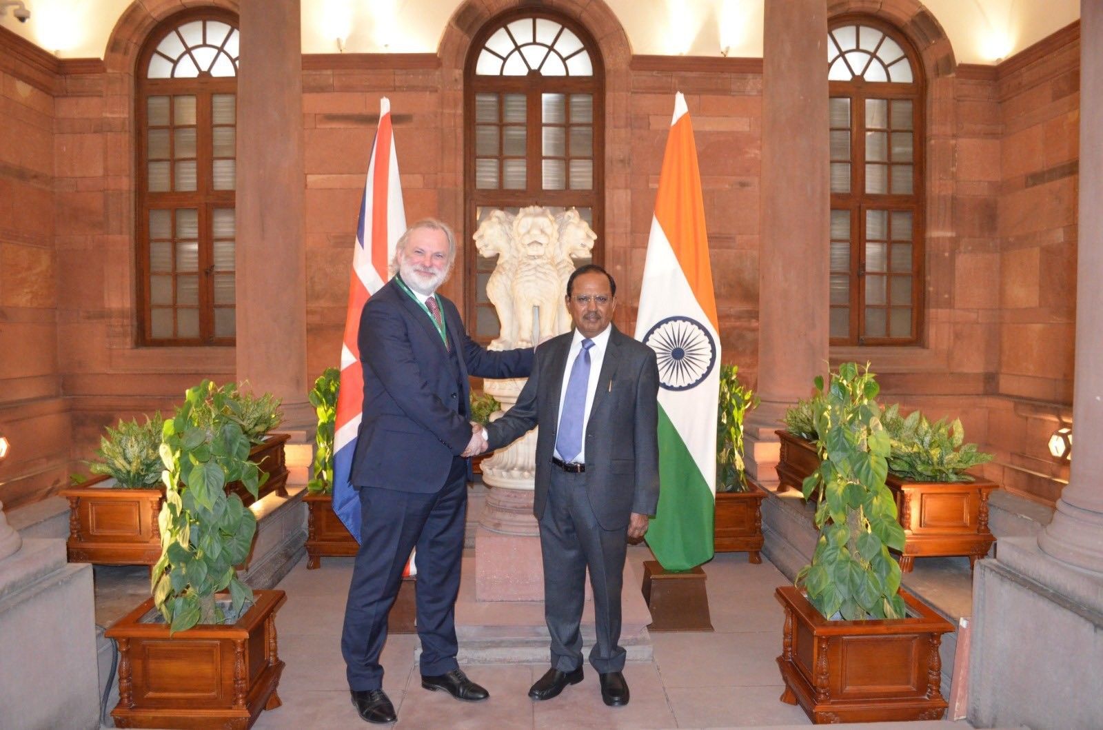 NSA Barrow holds talks with Indian counterpart Doval - EasternEye