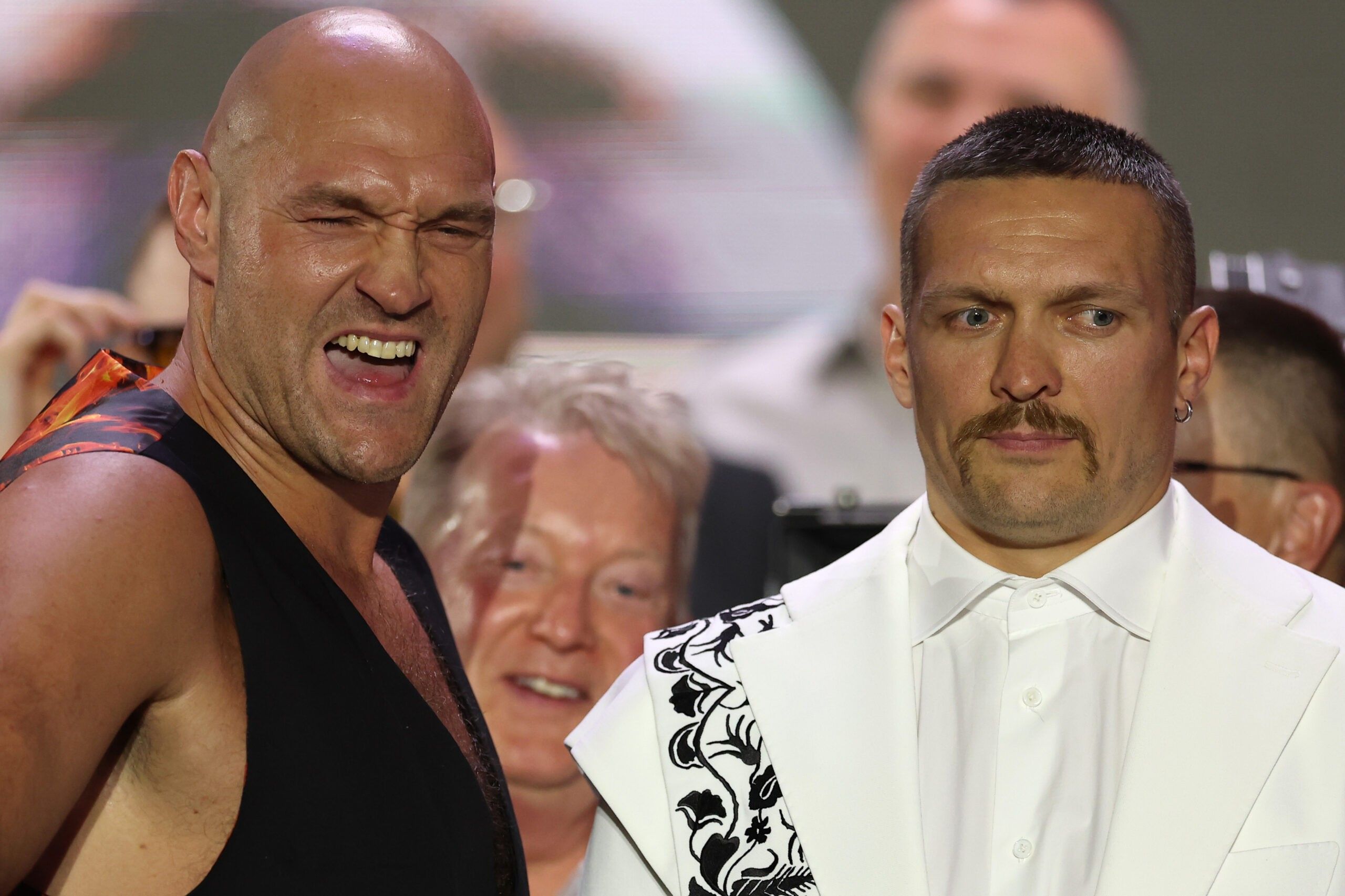 Fury vs Usyk: Unbeaten champions clash in historic heavyweight bout ...
