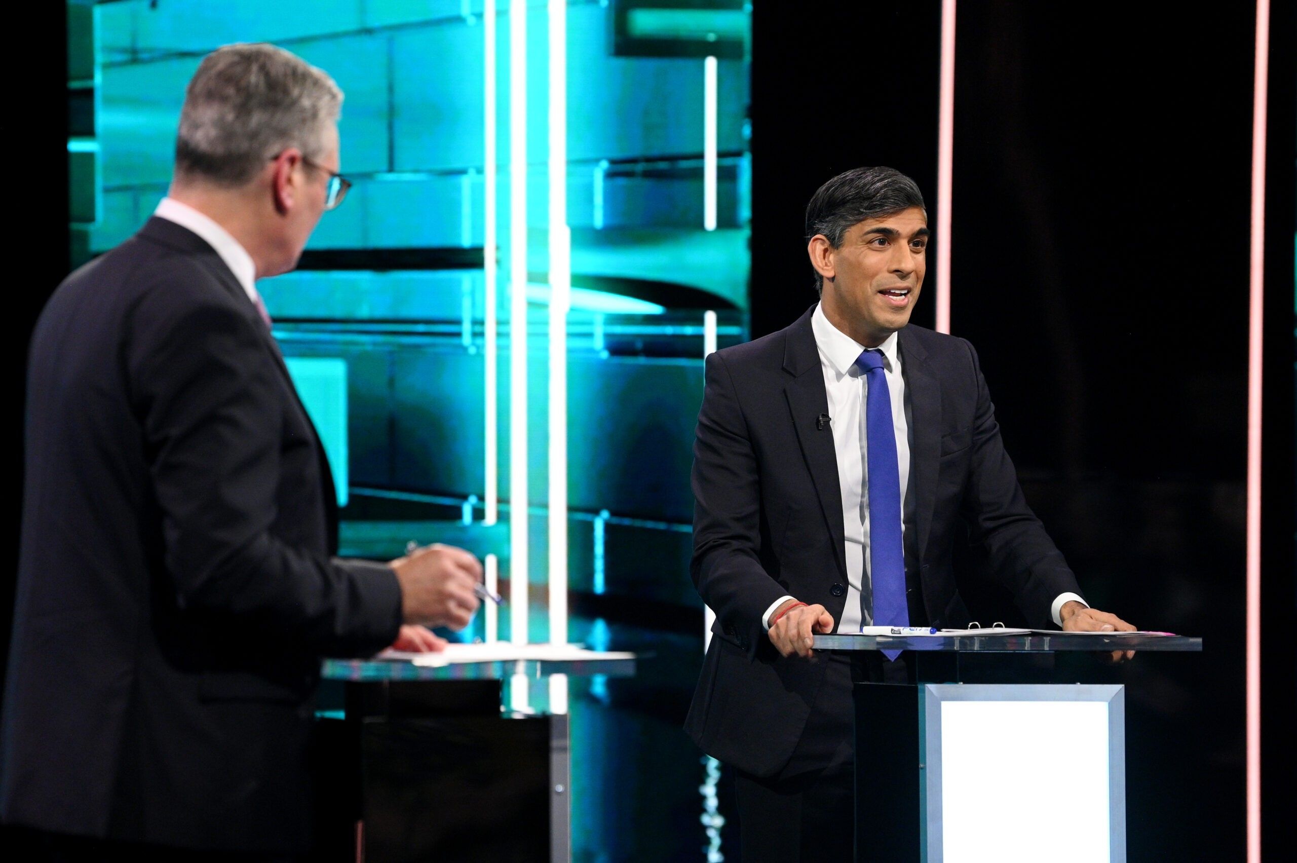 Labour accuses Sunak of lying about tax plans in election debate ...